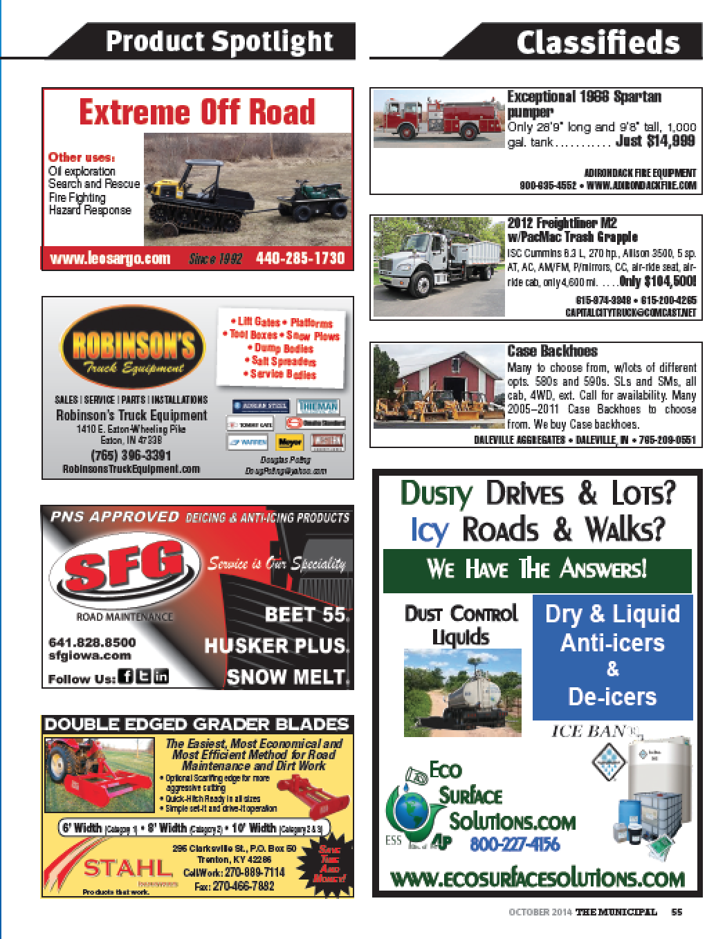 Classified Ads October 2014 - The Municipal Classified Ads October 2014 - The Municipal