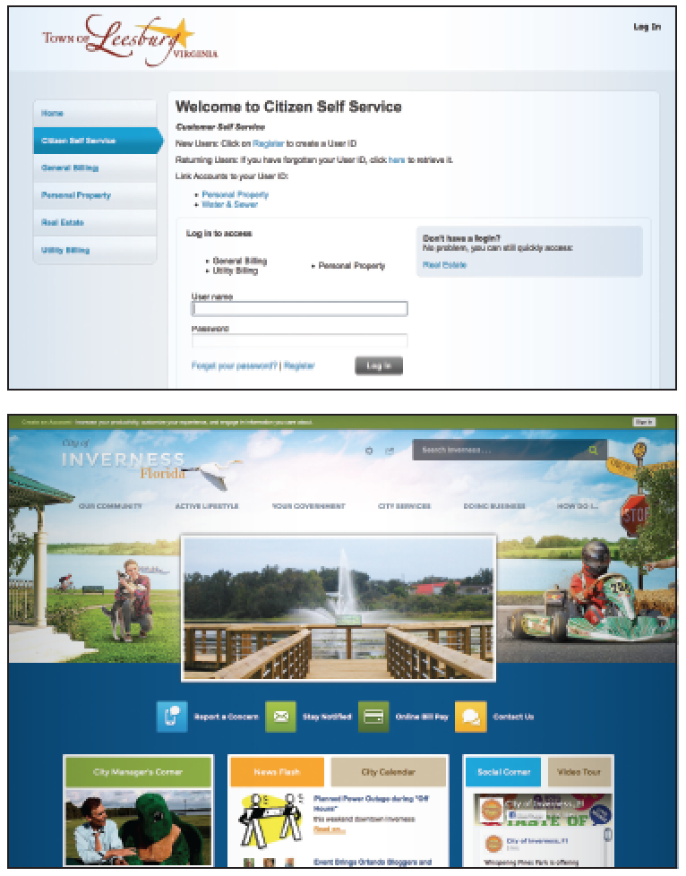Citizen self-service portals - The Municipal