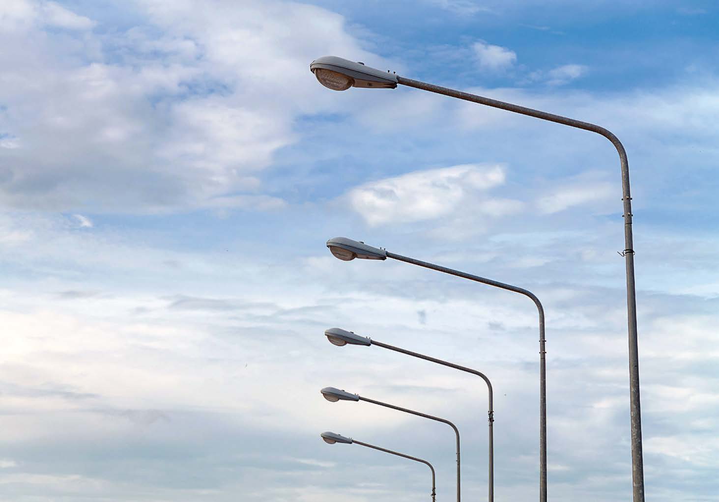 green streetlight features – The Municipal