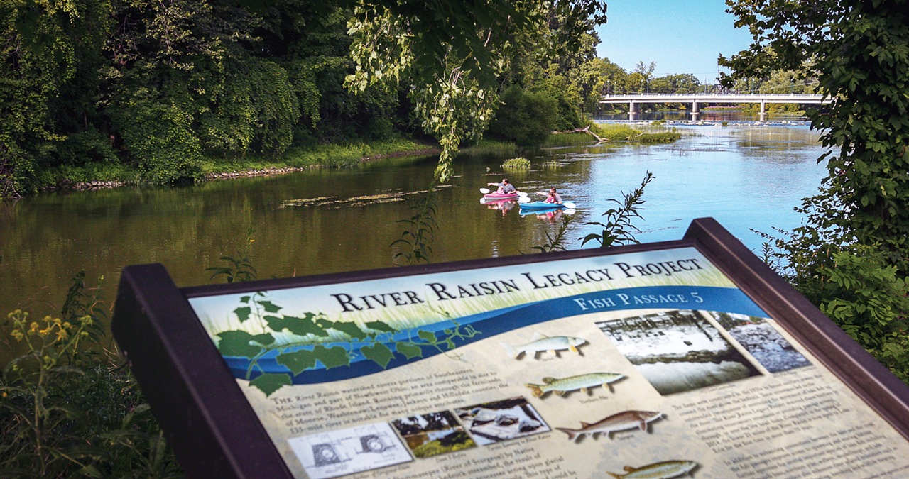 Monroe, Michigan returns to the river with water cleanup