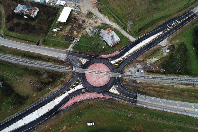 Unique roundabout is the first of its kind in Georgia