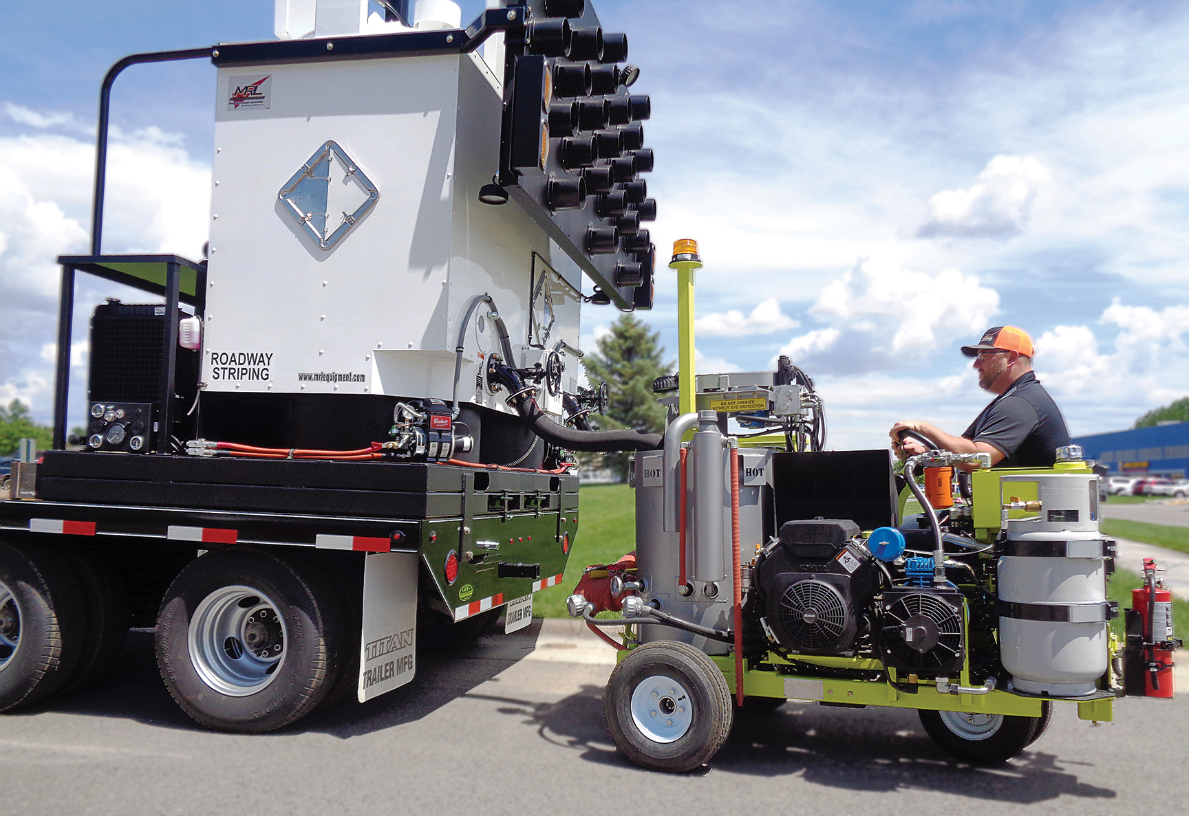 MRL Equipment pushes needle forward on road striping solutions