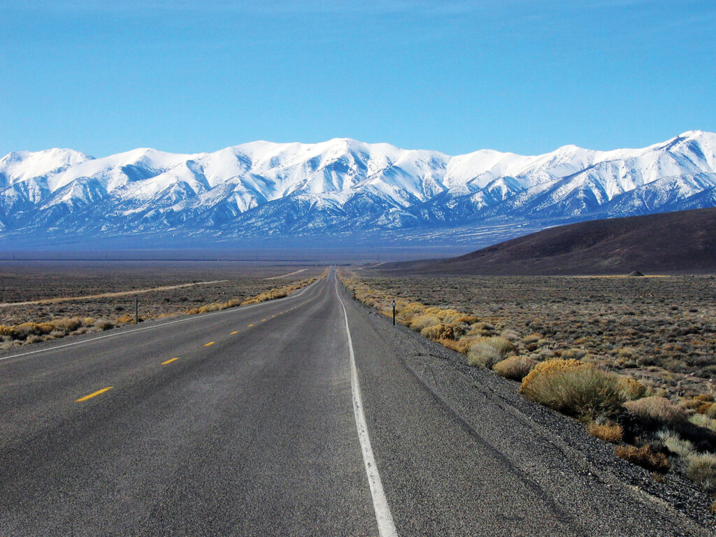 Nevada Highway 50: not only for the lonely