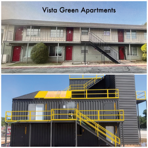 Midwest City builds shipping container fire training facility