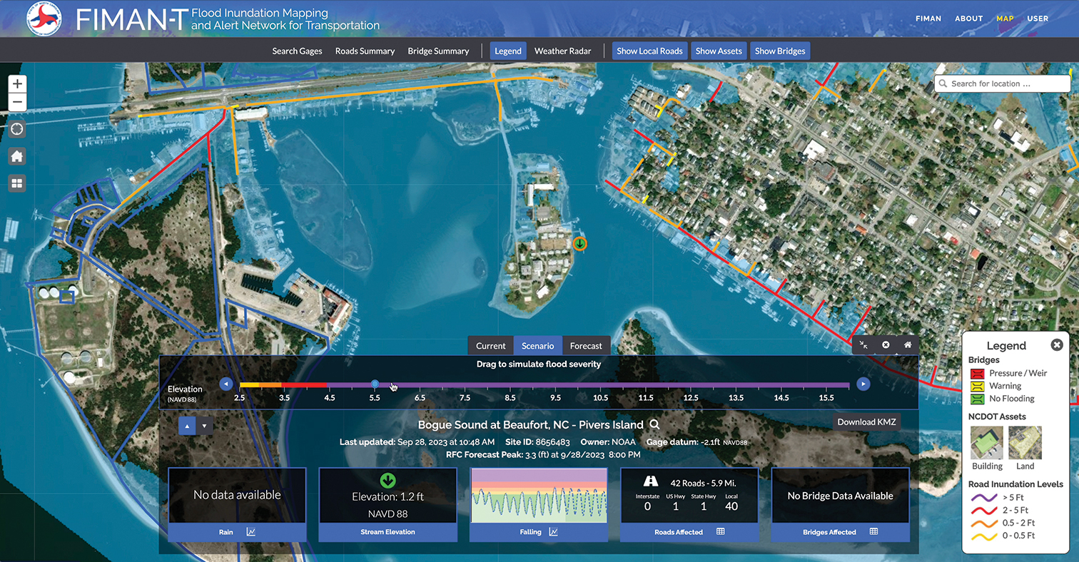 Flood warning system positions NCDOT ahead of storms